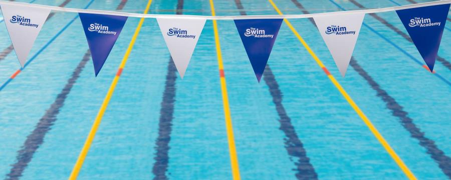 Swimming Pool Flags | Custom Made Backstroke Flags On Rope